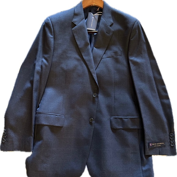 Henry Jacobson | Suits & Blazers | Henry Jacobson Hand Tailored Wool ...